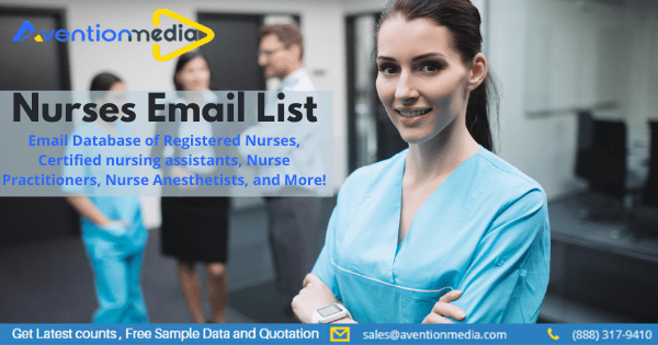 Nurses Email List | 100% Effective Nurses Database
