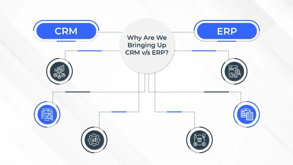 CRM v/s ERP | How are they Different?